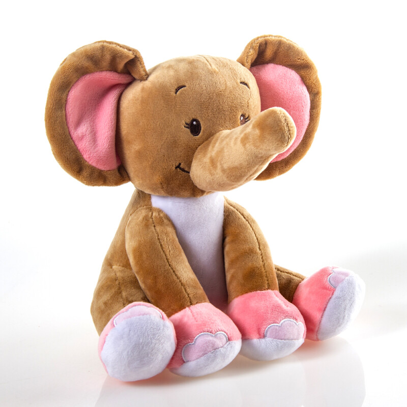 Timfanie® Kuscheltier | Baby Plüschtier | Elefant | rosa - Windeltort ...